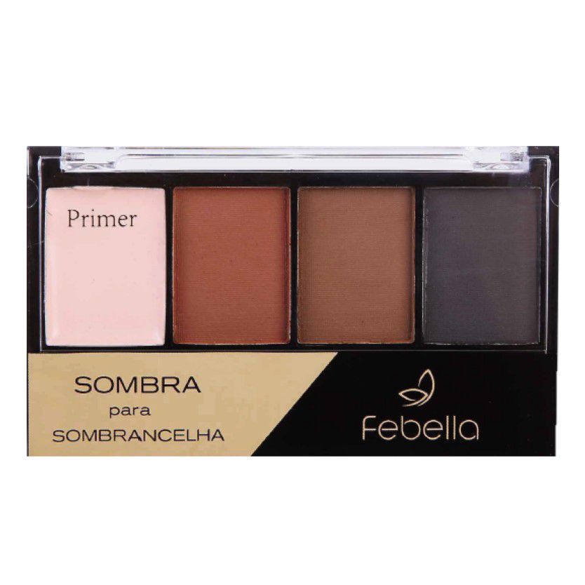 Quarteto para Sobrancelhas Febella SS2021 - 6 Unid - Distribuidora JCF: Maquiagem e Cosméticos ...
