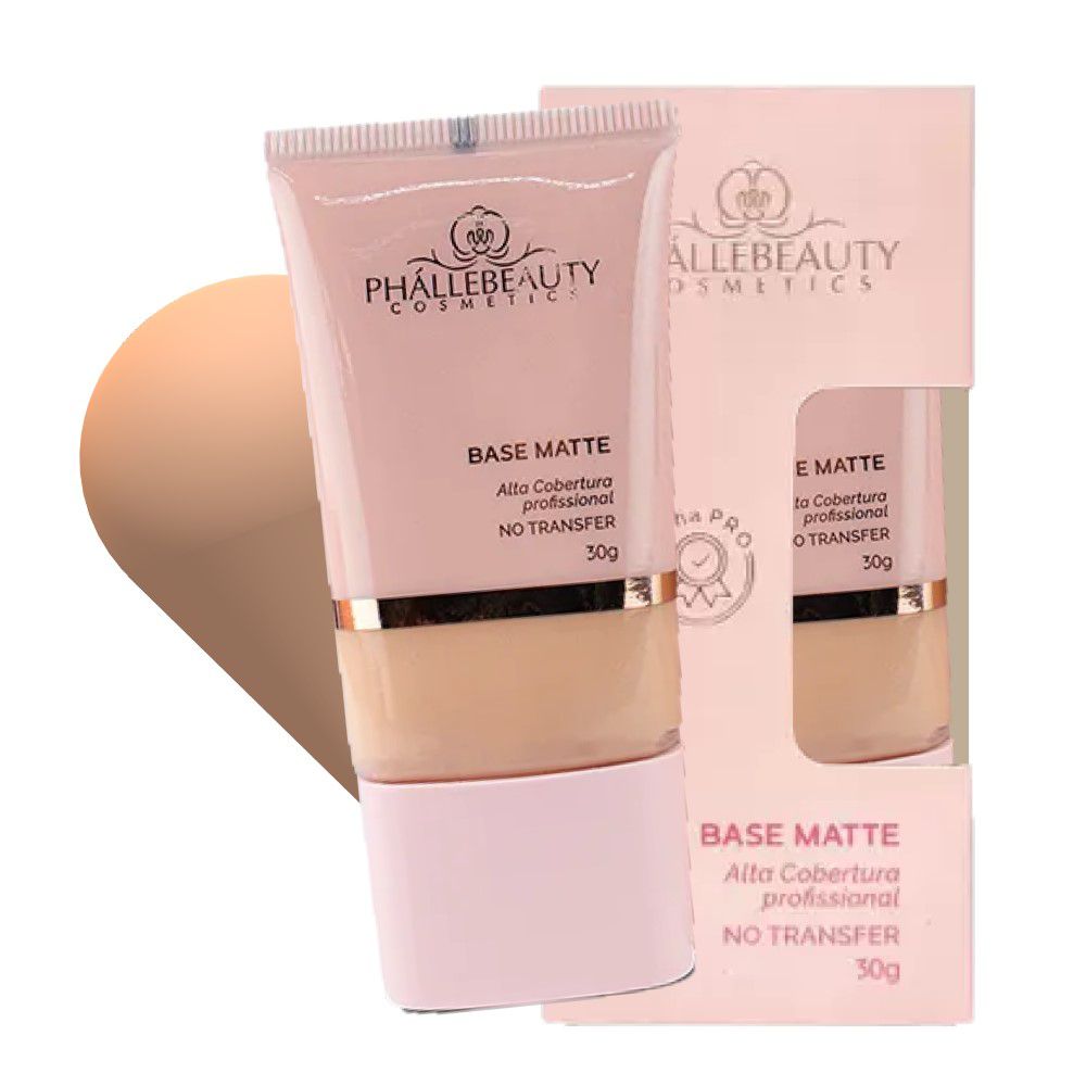 Phallebeauty - Base Matte Alta Cobertura PH0589 Cor 4 - 06 UND - Distribuidora JCF: Maquiagem e ...