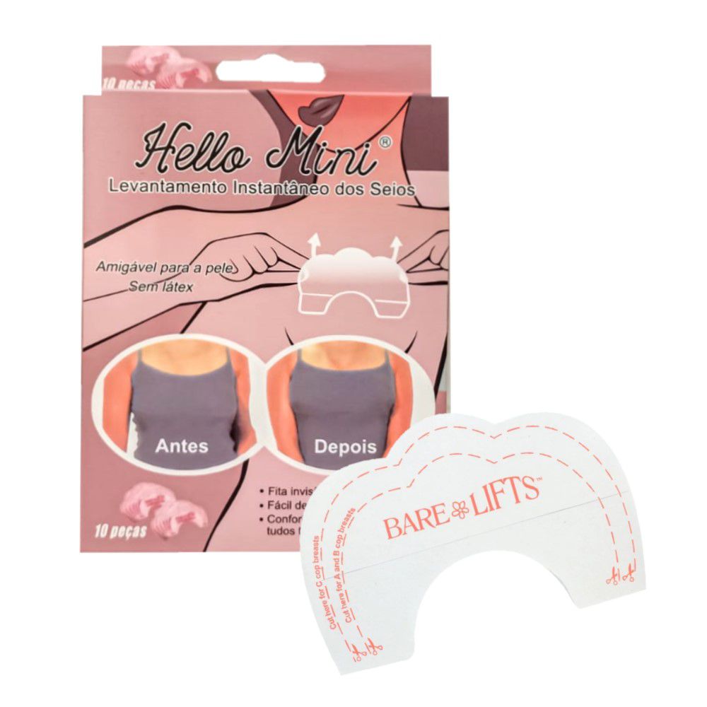 Hello Mini - Kit C/10 Adesivos Levanta Seios HL620 - 06 UND ...