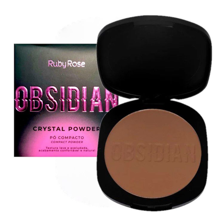 Ruby Rose - Pó Crystal Powder OBSIDIAN HB1800 G2 - 36 Unid ...