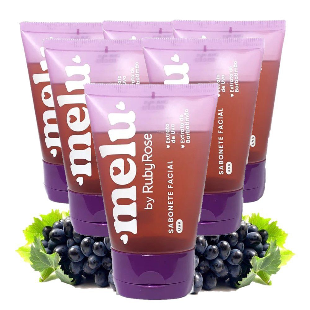 Ruby Rose - Sabonete Facial Melu Uva RR4401 - 06 Unid - Distribuidora ...
