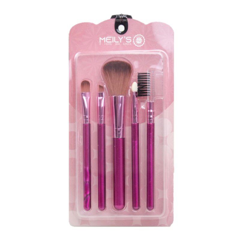 Meily's - Kit 5 Pinceis para Maquiagem MKP-143 - 03 Kits ...