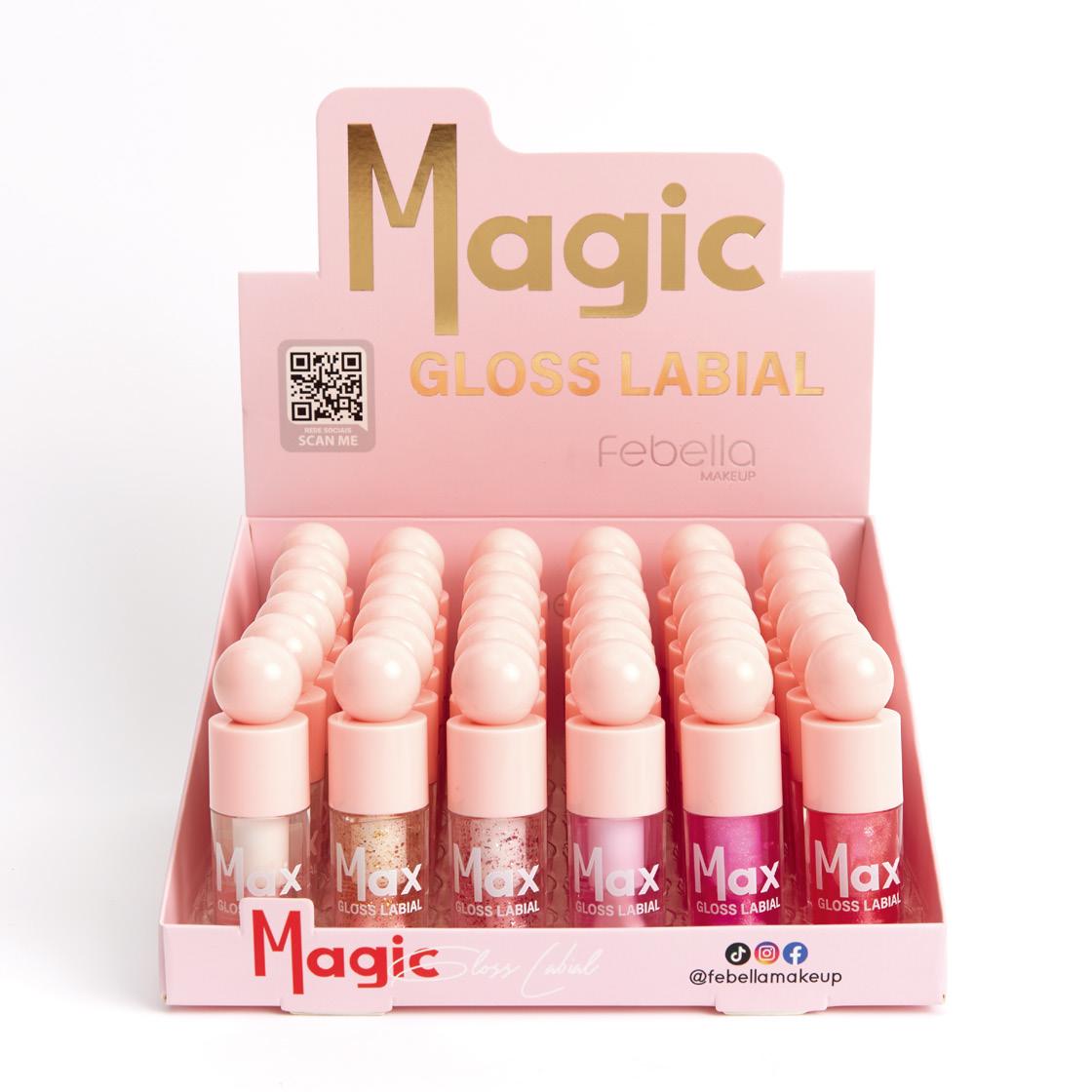 Febella - Gloss Labial Magic Max LG40520 - 36 Und - Distribuidora JCF ...