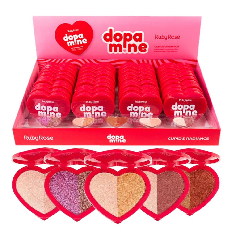 Ruby Rose - Iluminador Dopamine Duo HBF1602 - Box 36 Und ...