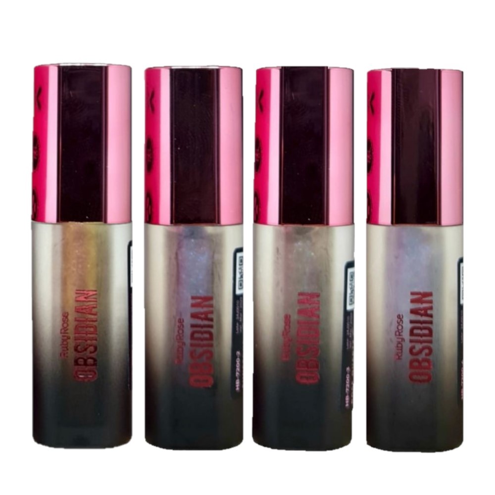 Ruby Rose - Gloss Glossy Lips Obsidian HB7200 - 36 Und - Distribuidora ...