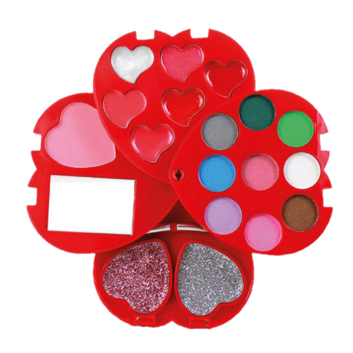 Hello Beauty - Kit de Maquiagem Teen Coração HB298 - Distribuidora JCF ...