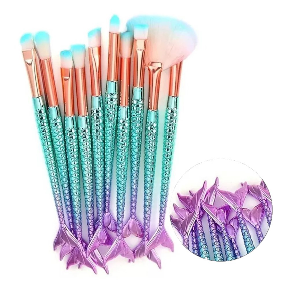 Hello Mini - Kit com 10 Pinceis Sereia BKT505 - 6 Kits - Distribuidora ...