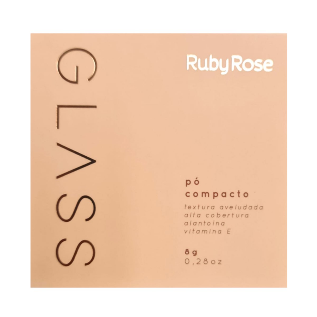 Ruby Rose - Po Compacto Glass GPD10 Aveludado HB863 - 12 Und ...