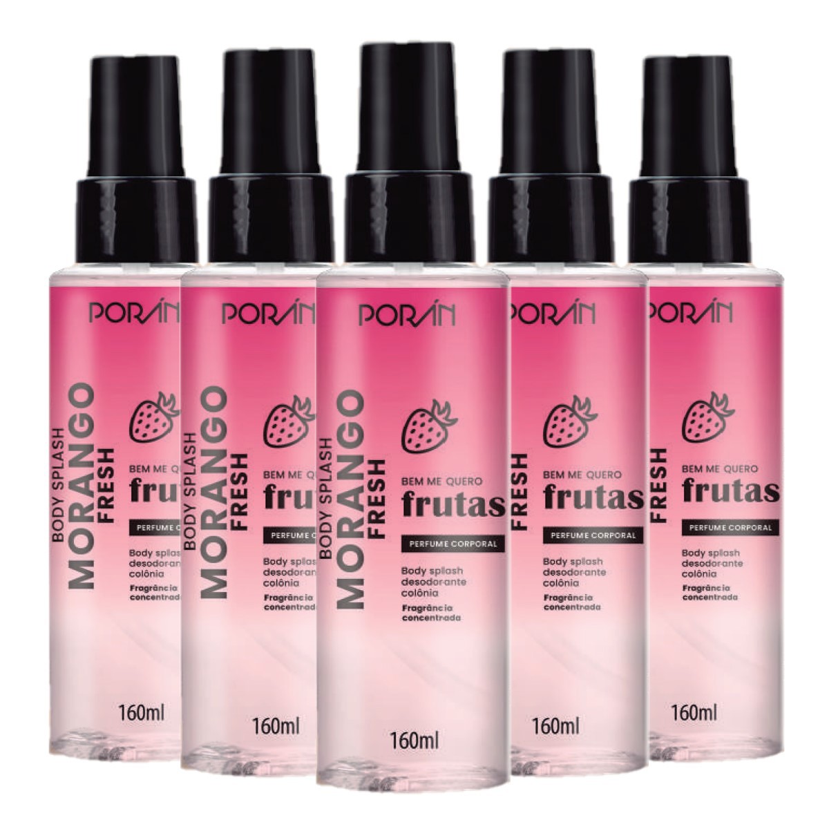 Poran - Body Splash Morango Fresh PR243 - UNIT - Distribuidora JCF ...