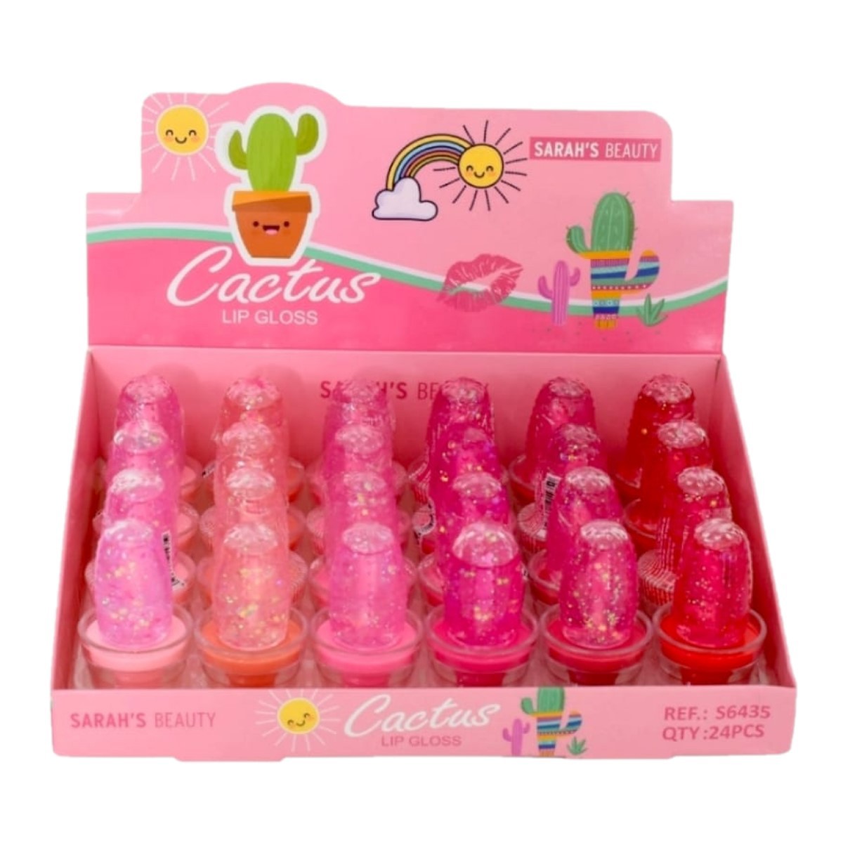 Sarahs - Lip Gloss Cactus S6435 - 24 Und - Distribuidora JCF: Maquiagem ...