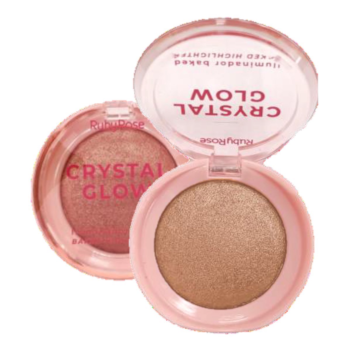 Ruby Rose - Iluminador Baked Crystal Glow HBM700 G2 - 36 Und ...