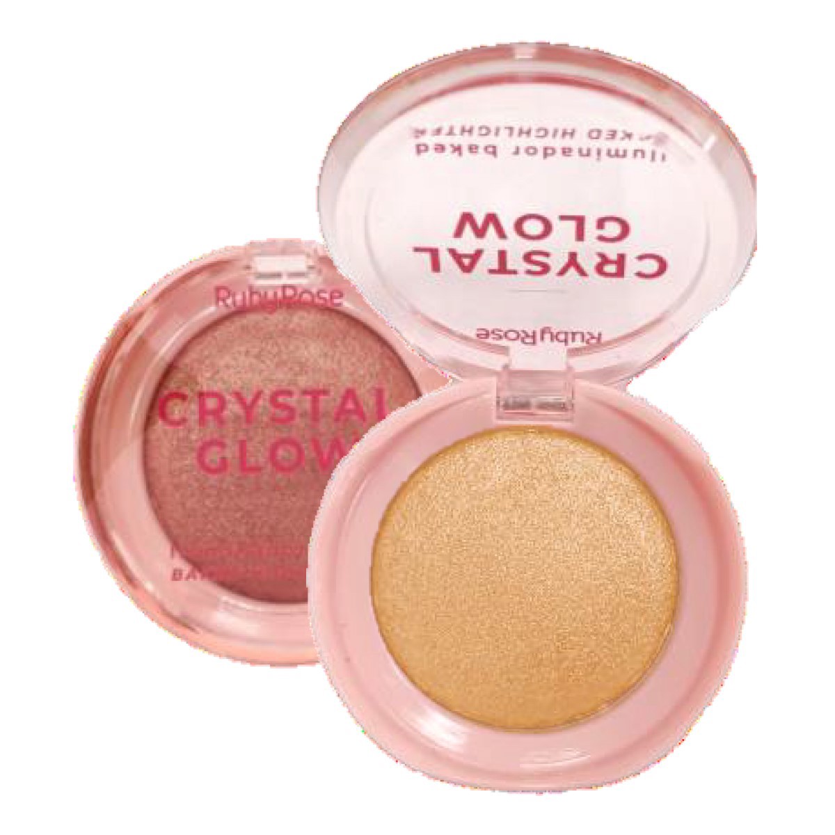 Ruby Rose - Iluminador Baked Crystal Glow HBM700 G2 - 36 Und ...