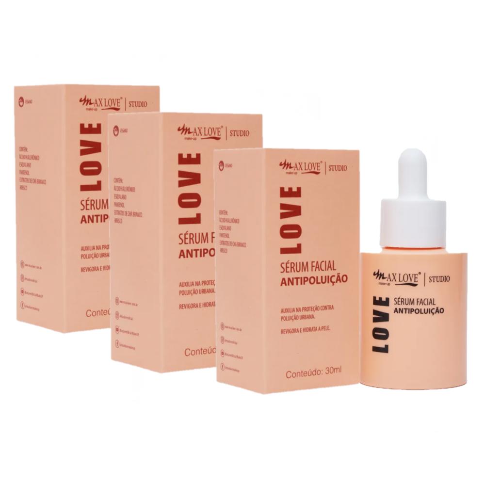 Max Love - Serum Facial Hidratante Antipoluição - 6 Und - Distribuidora ...