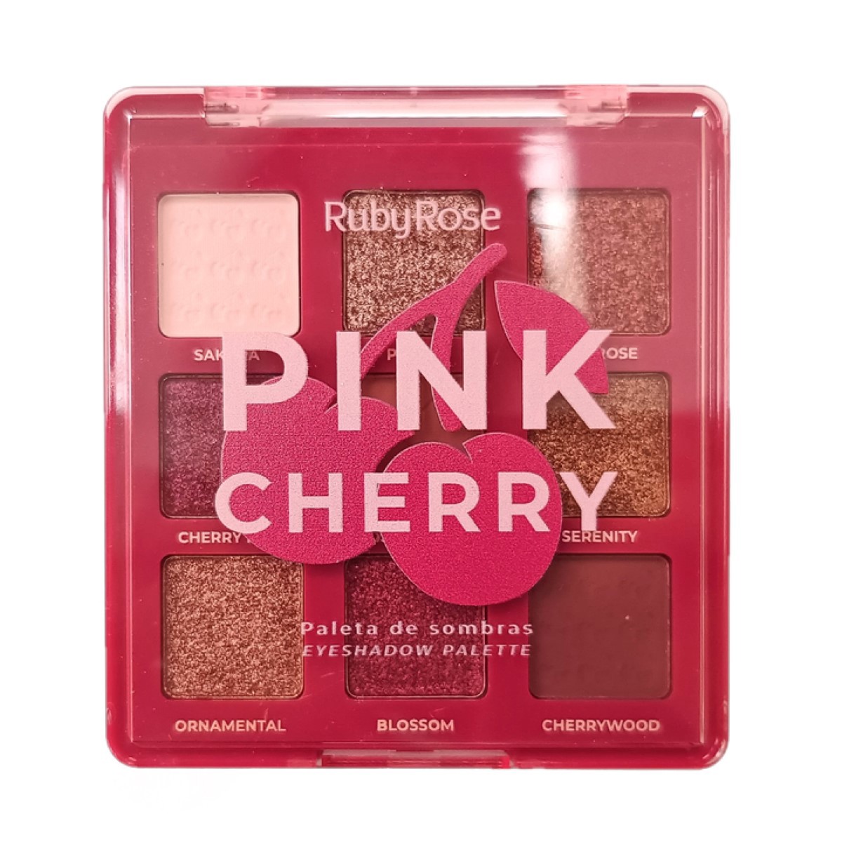 Ruby Rose - Paleta de Sombra Pink Cherry HBE2202 - 6 Und ...