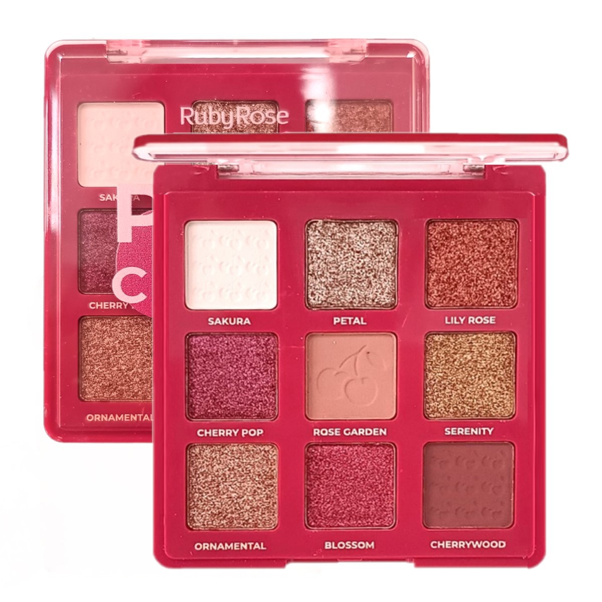 Ruby Rose - Paleta de Sombra Pink Cherry HBE2202 - 6 Und ...