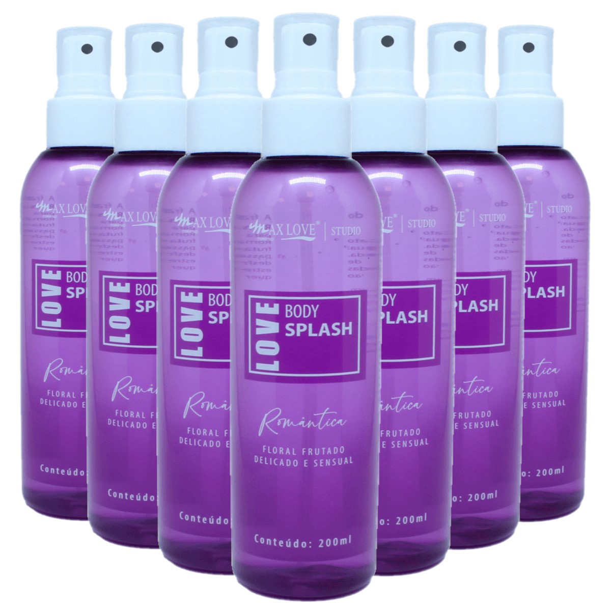 Max Love - Body Splash Romantica Floral - Distribuidora JCF: Maquiagem ...