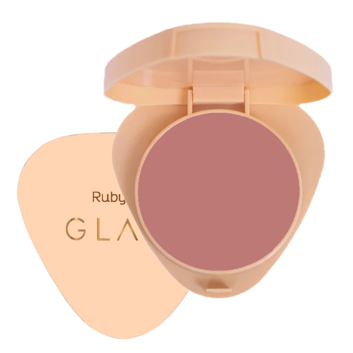 Ruby Rose - Blush Compacto GLASS HB6120 GB30 - Distribuidora JCF - Fornecedor de Maquiagem em ...