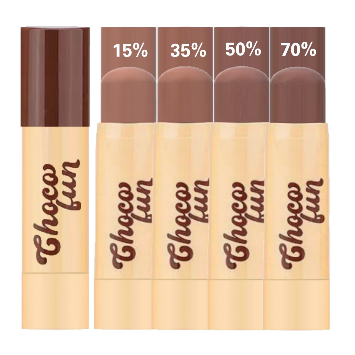 Fenzza - Contorno Stick Choco Fun FZ27009 - 24 Und - Distribuidora JCF ...