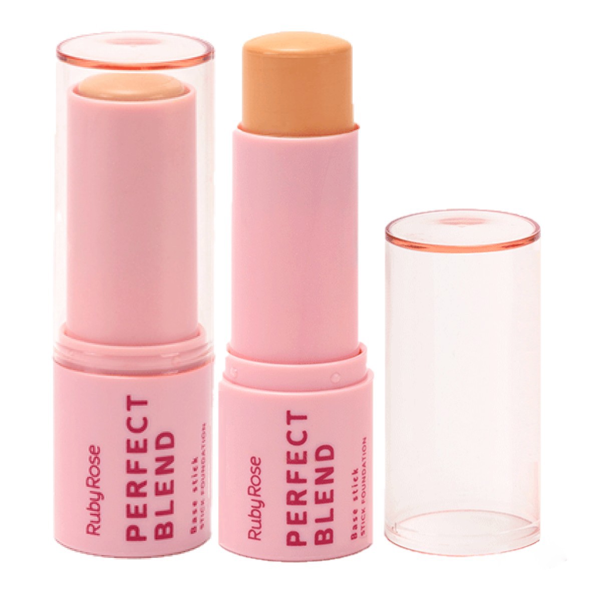 Ruby Rose - Base Bastão Stick Perfect Blend Claros HB300 G1- 04 Unid ...