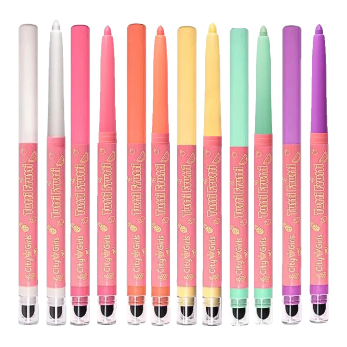 City Girls - Lapis Delineador Colorido c/ Apagador - 48 Und ...