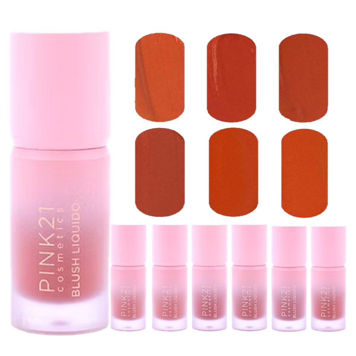 Pink 21 - Blush Liquido Multiuso CS5116 - 24 Und - Distribuidora JCF: Maquiagem e Cosméticos no ...