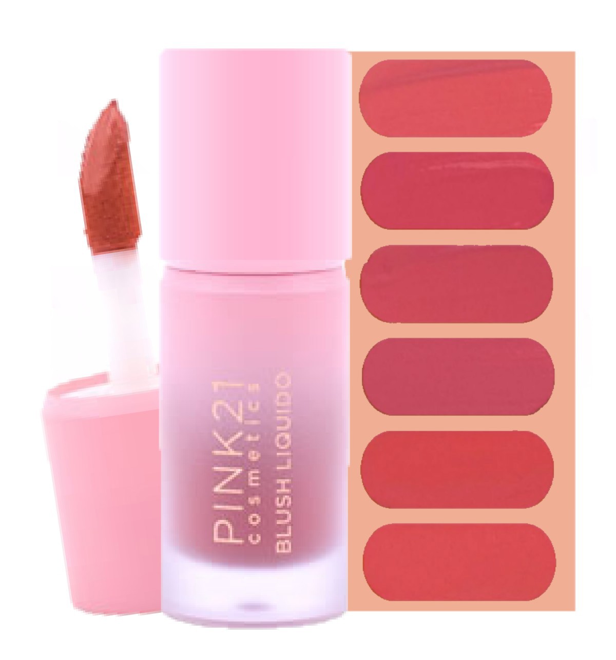 Pink 21 - Blush Liquido Multiuso CS5116 - 24 Und - Distribuidora JCF: Maquiagem e Cosméticos no ...
