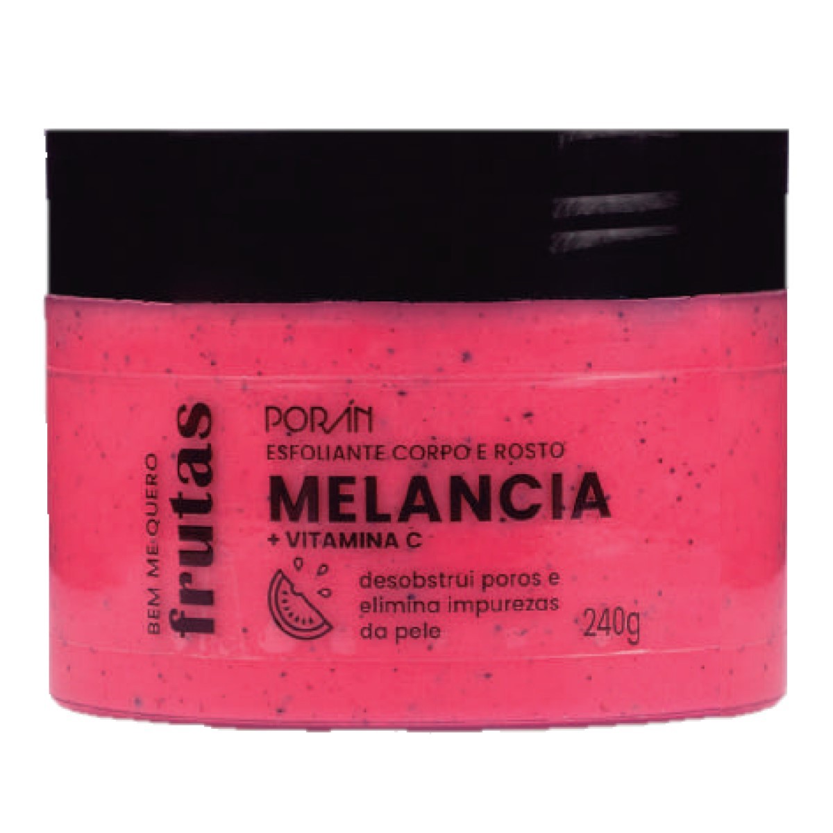 Poran - Esfoliante Corpo Rosto Melancia Vit C PR200 - 6 Und - Distribuidora JCF: Maquiagem e ...