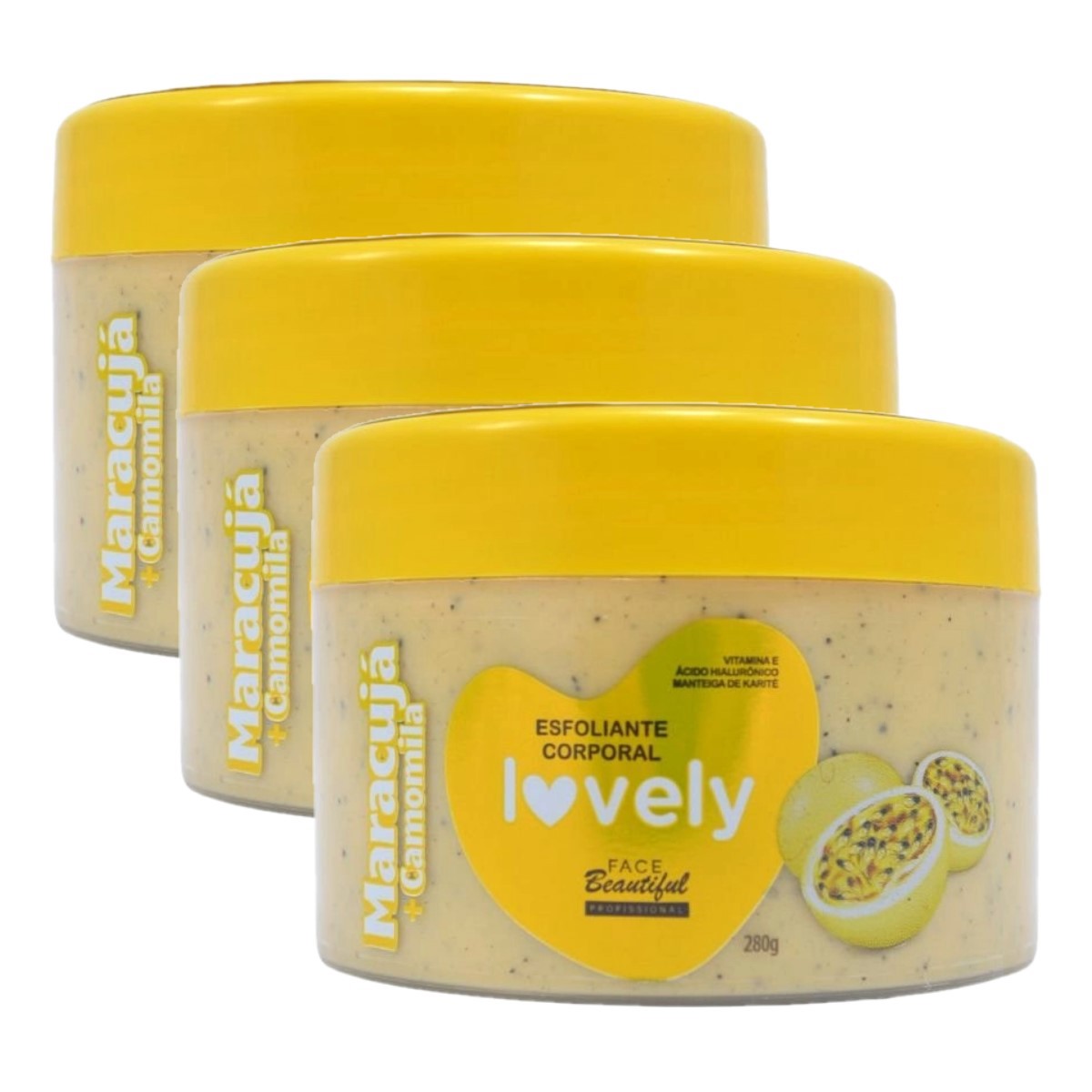 Face Beautiful - Esfoliante Maracuja + Camomila Pote FB407 ...