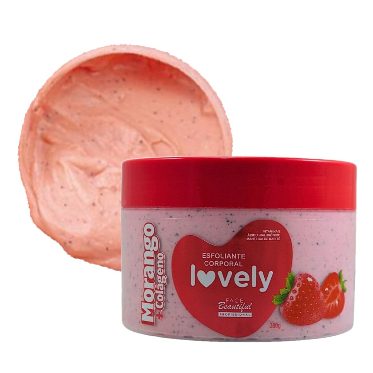 Face Beautiful - Esfoliante Morango + Colageno FB406 - 6 Und ...