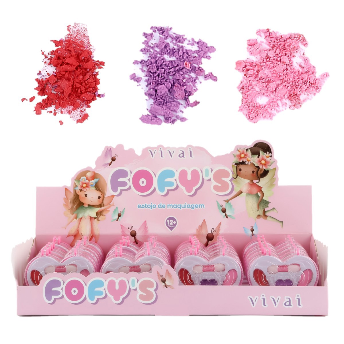 Vivai - Kit de Maquiagem Infantil Fofys CORAÇÃO 4111 - Distribuidora ...