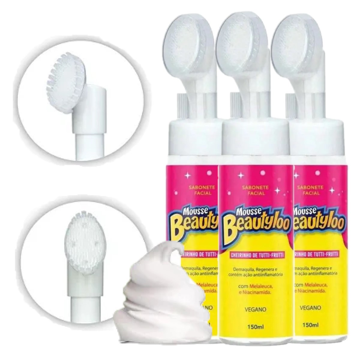 Face Beautiful - Mousse Beautyloo Tutti Frutti FB461 - 12 Un ...