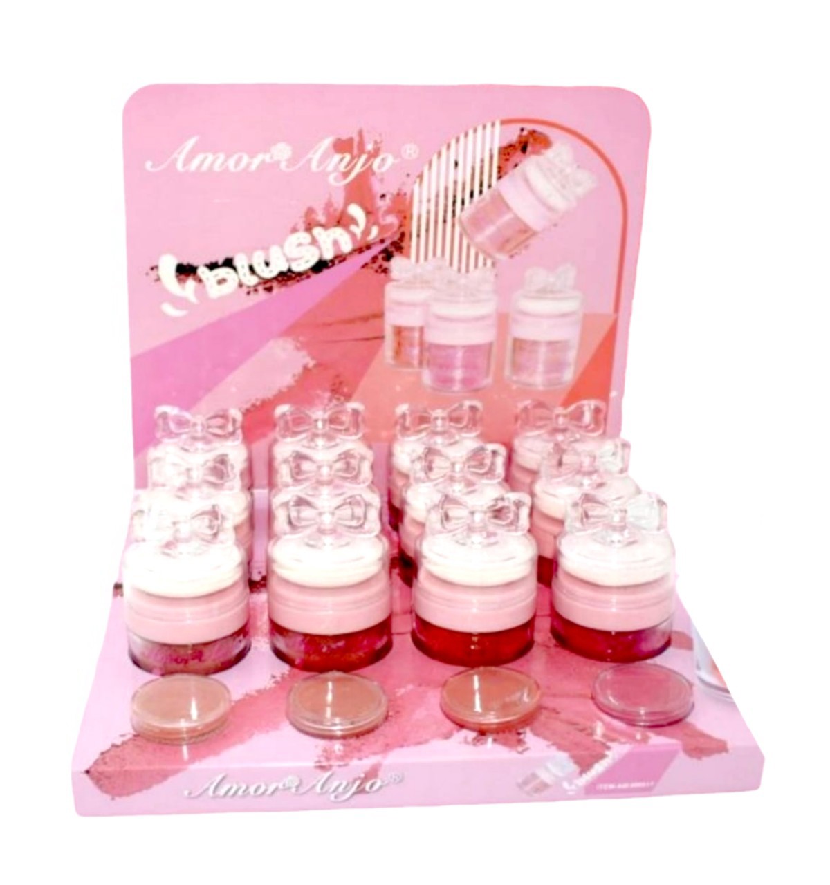 Amor Anjo - Blush Solto c/ Esponja MB017 - 4 Und - Distribuidora JCF ...