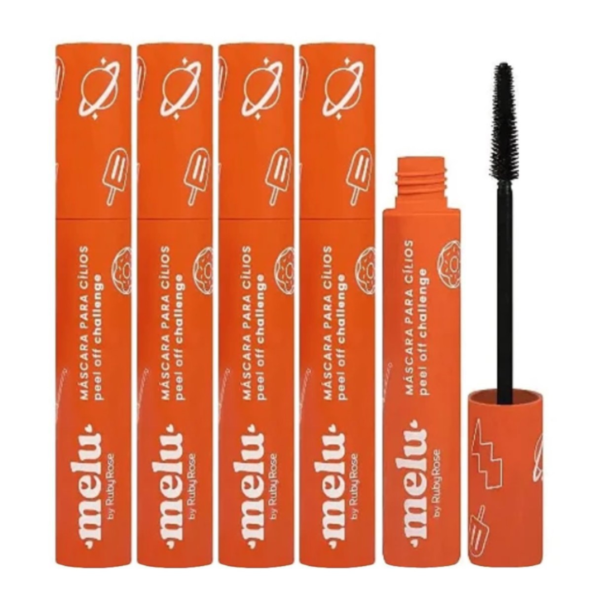 Ruby Rose - Mascara De Cilios Melu Peel Off RR5151 CHALLENGE -12 Un ...