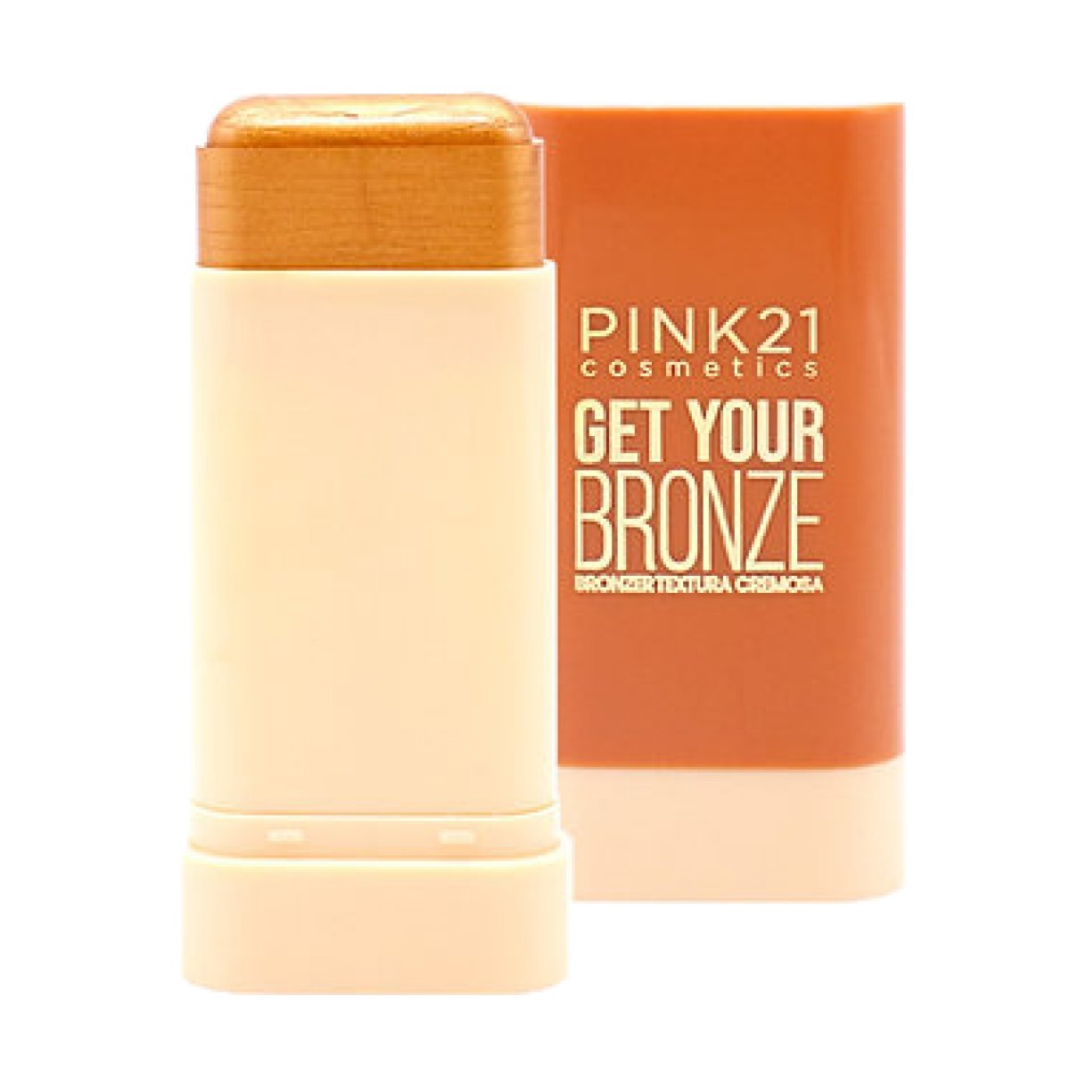Pink 21 - Bronzer e Contorno Stick Cremoso CS5215 - 24 Und ...