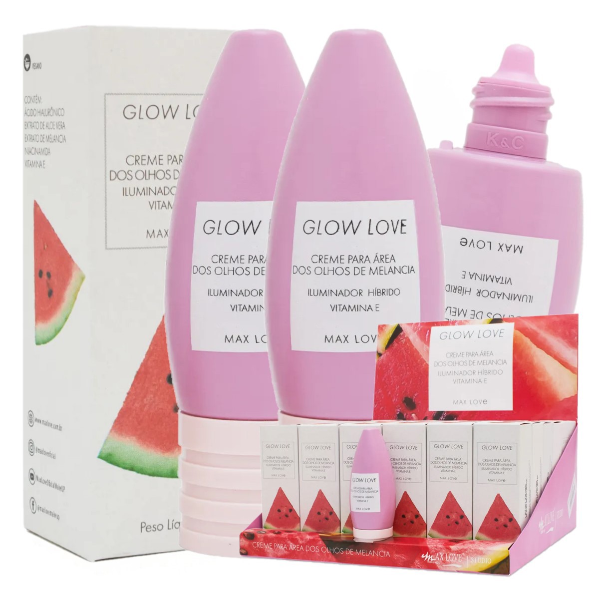 Max Love - Creme Para Area dos Olhos Melancia - Distribuidora JCF ...