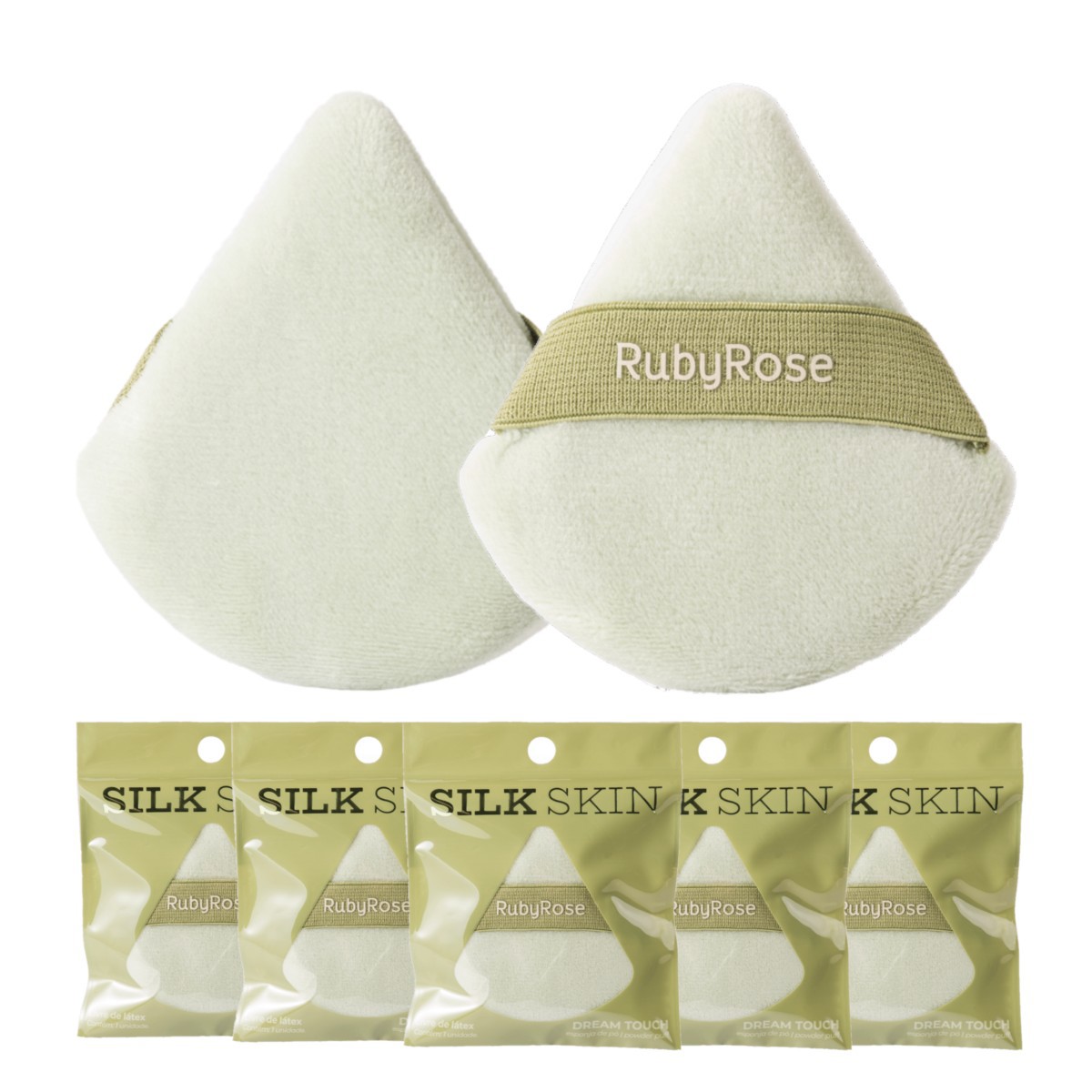 Ruby Rose - Esponja de Pó Dream Touch Silk SKin A7003 - Distribuidora JCF: Maquiagem e ...
