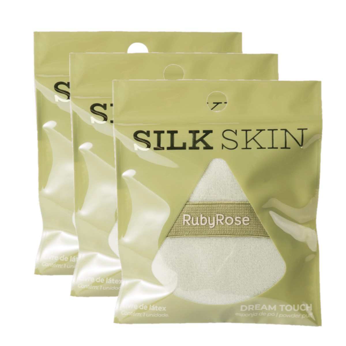 Ruby Rose - Esponja de Pó Dream Touch Silk SKin A7003 - Distribuidora JCF: Maquiagem e ...