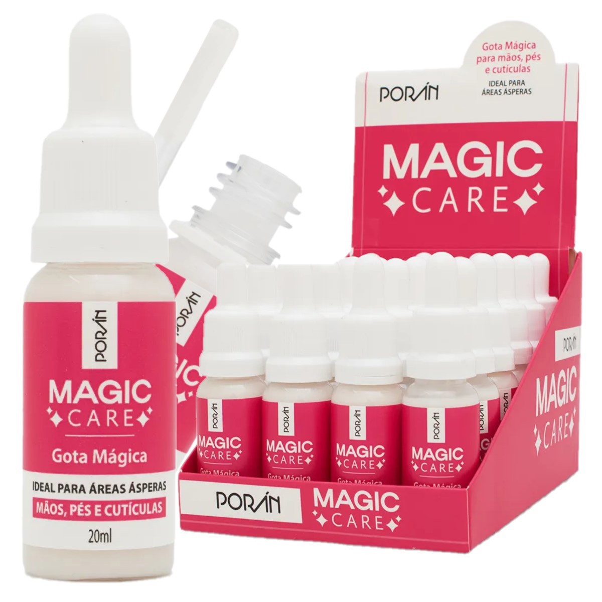 Poran - Gota Magica Mãos Pés Cuticulas PR341 - Distribuidora JCF: Maquiagem e Cosméticos no Atacado