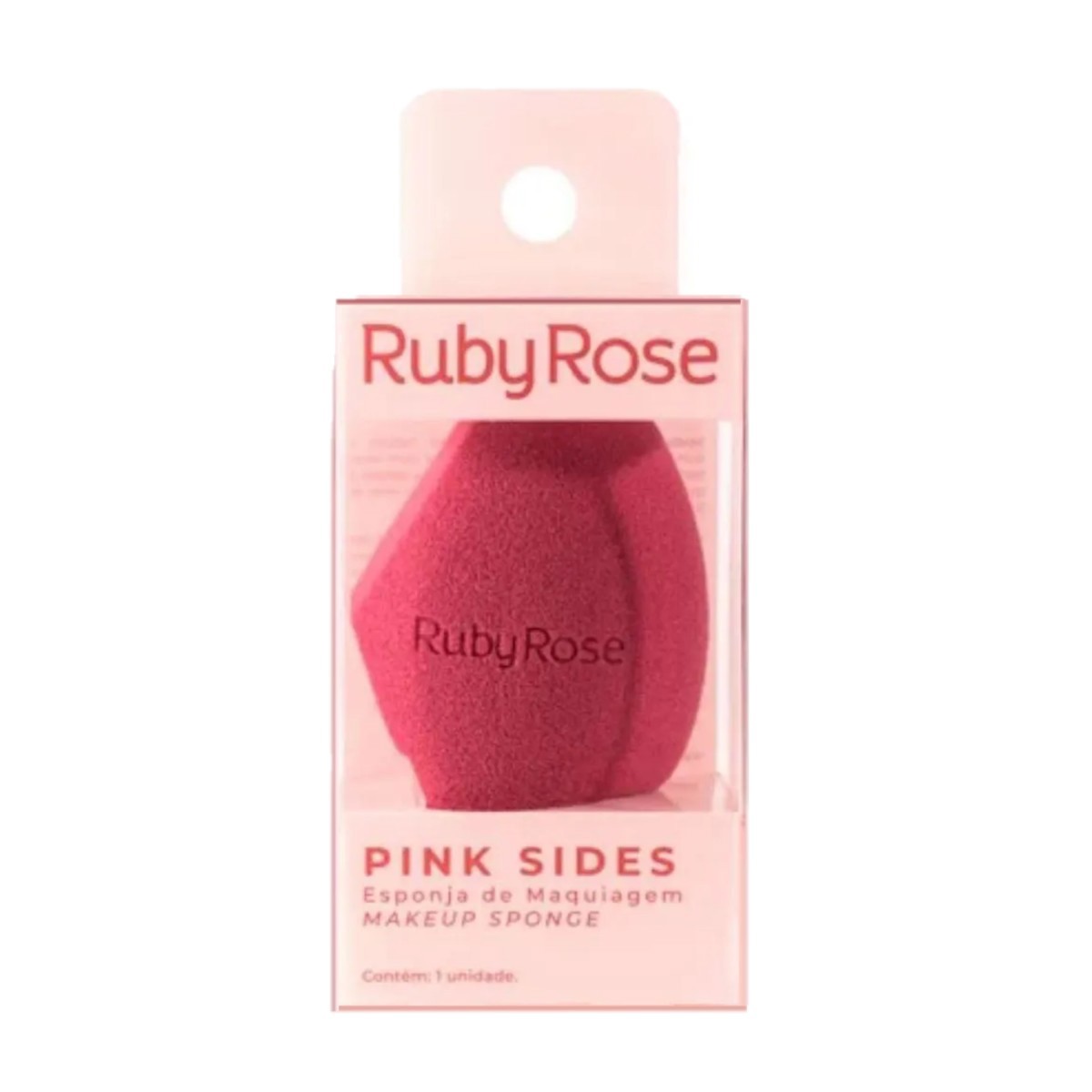 Ruby Rose - Esponja de Maquiagem Pink Side - 06 Unid - Distribuidora ...