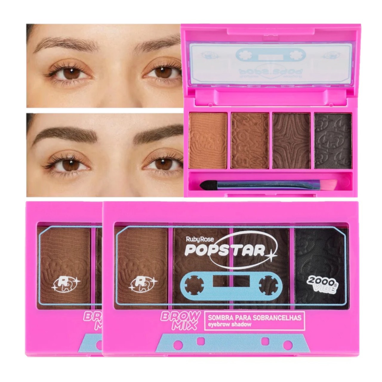 Ruby Rose - Sombra p/ Sobrancelhas Popstar E2510 - 6 Und ...