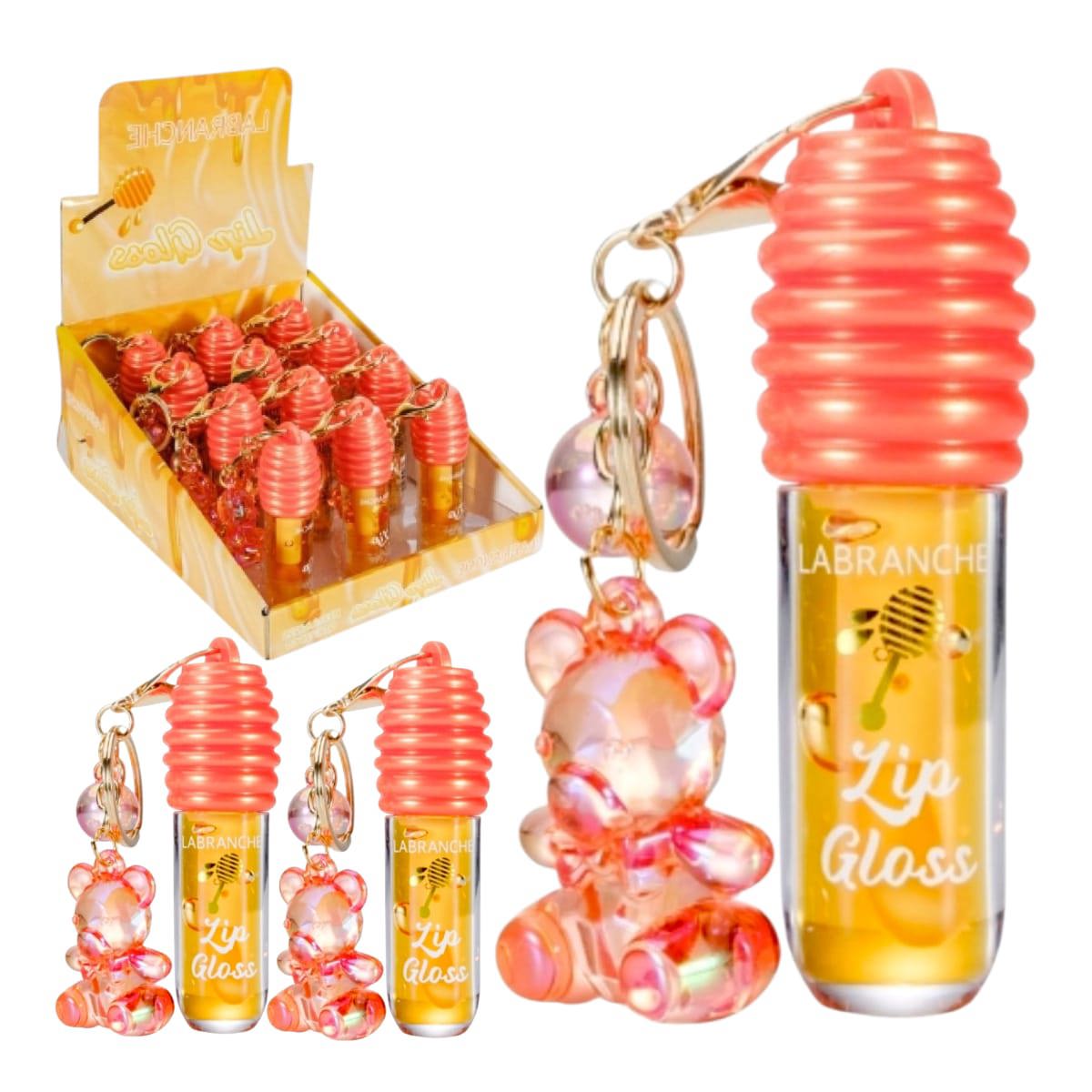 Labranche - Gloss Mel Lip Honey com Chaveiro Fofo - Distribuidora JCF ...