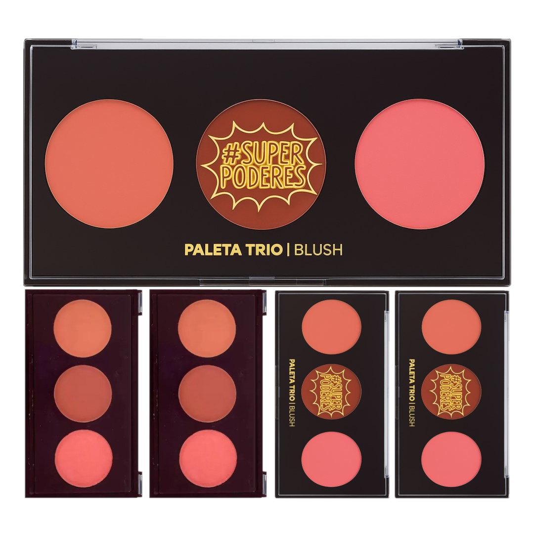 Super Poderes - Blush Contorno e Iluminador SP0014 - Distribuidora JCF ...