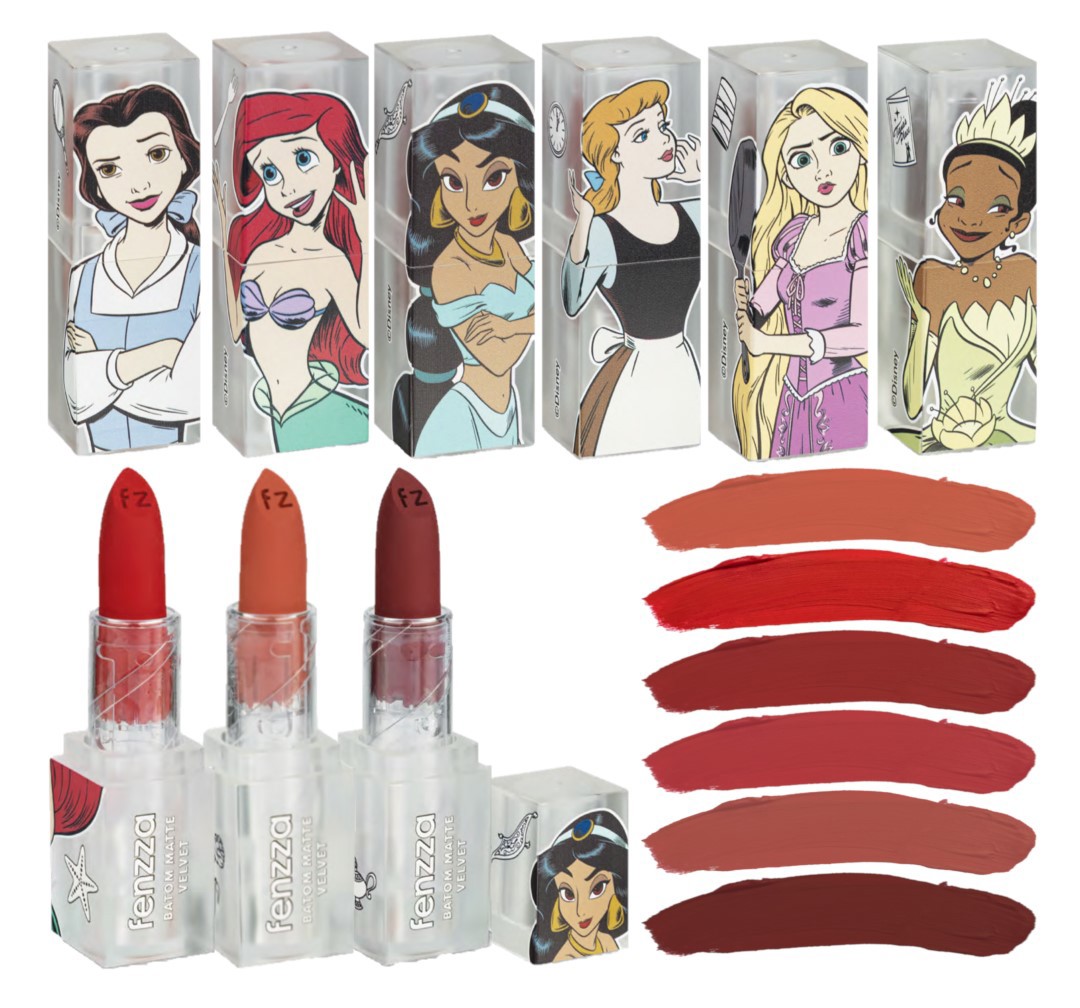 Fenzza - Batom Matte Velvet Princesa Gumbo DIS112 - Distribuidora JCF ...