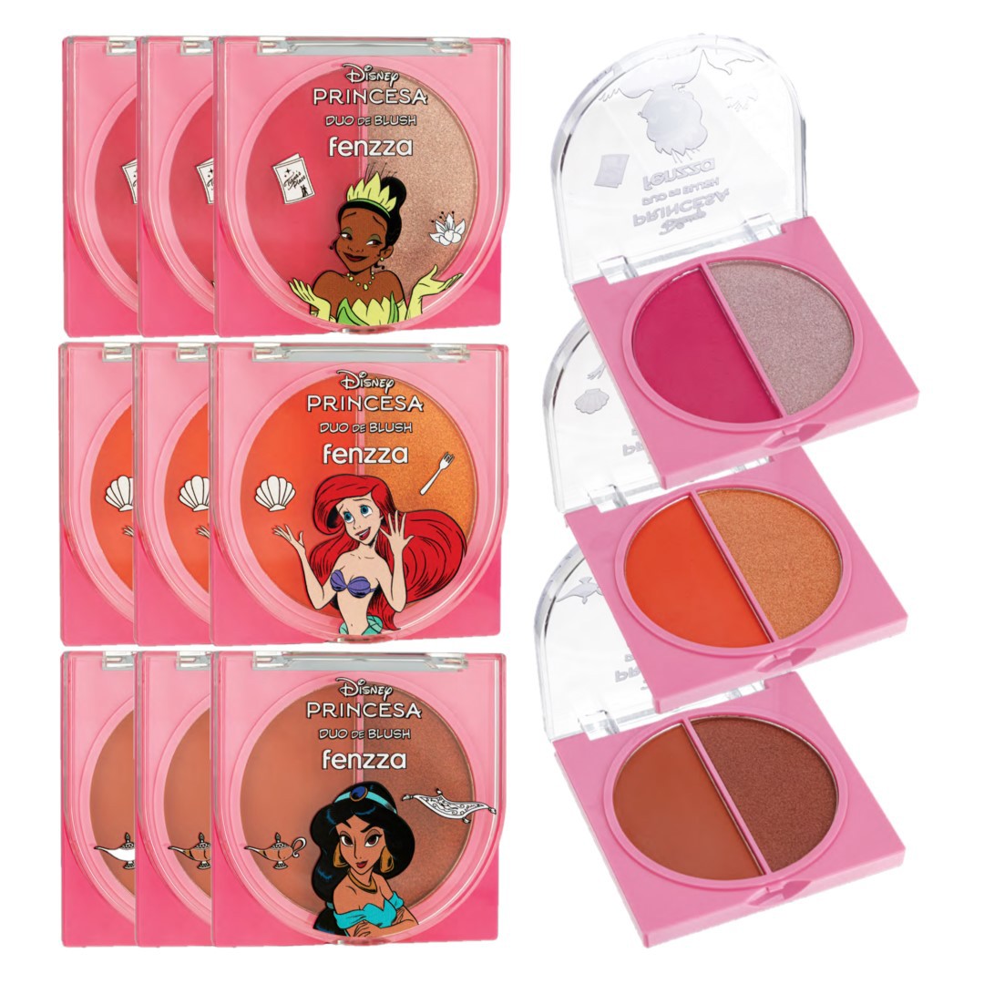 Fenzza - Duo de Blush Princesa Ariel DIS102 - Distribuidora JCF ...