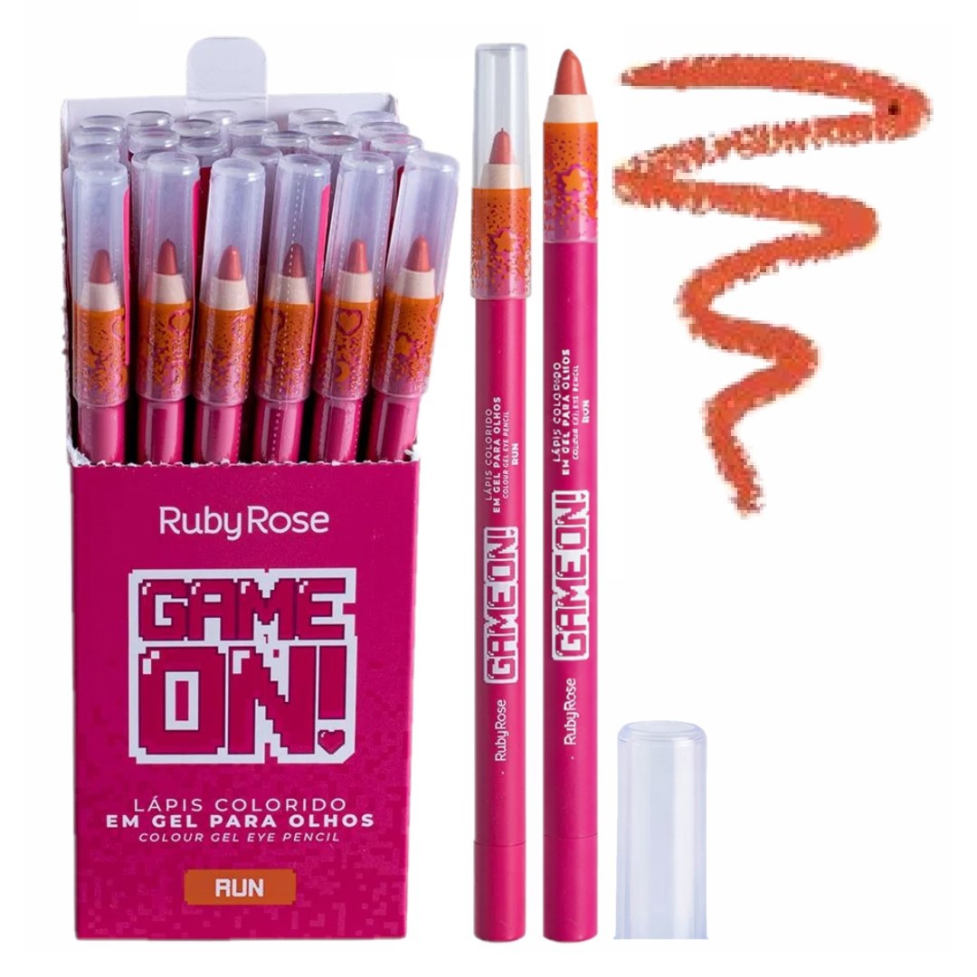 Ruby Rose - Lapis de Olho Game On Run HB24005 - 24 Und - Distribuidora ...