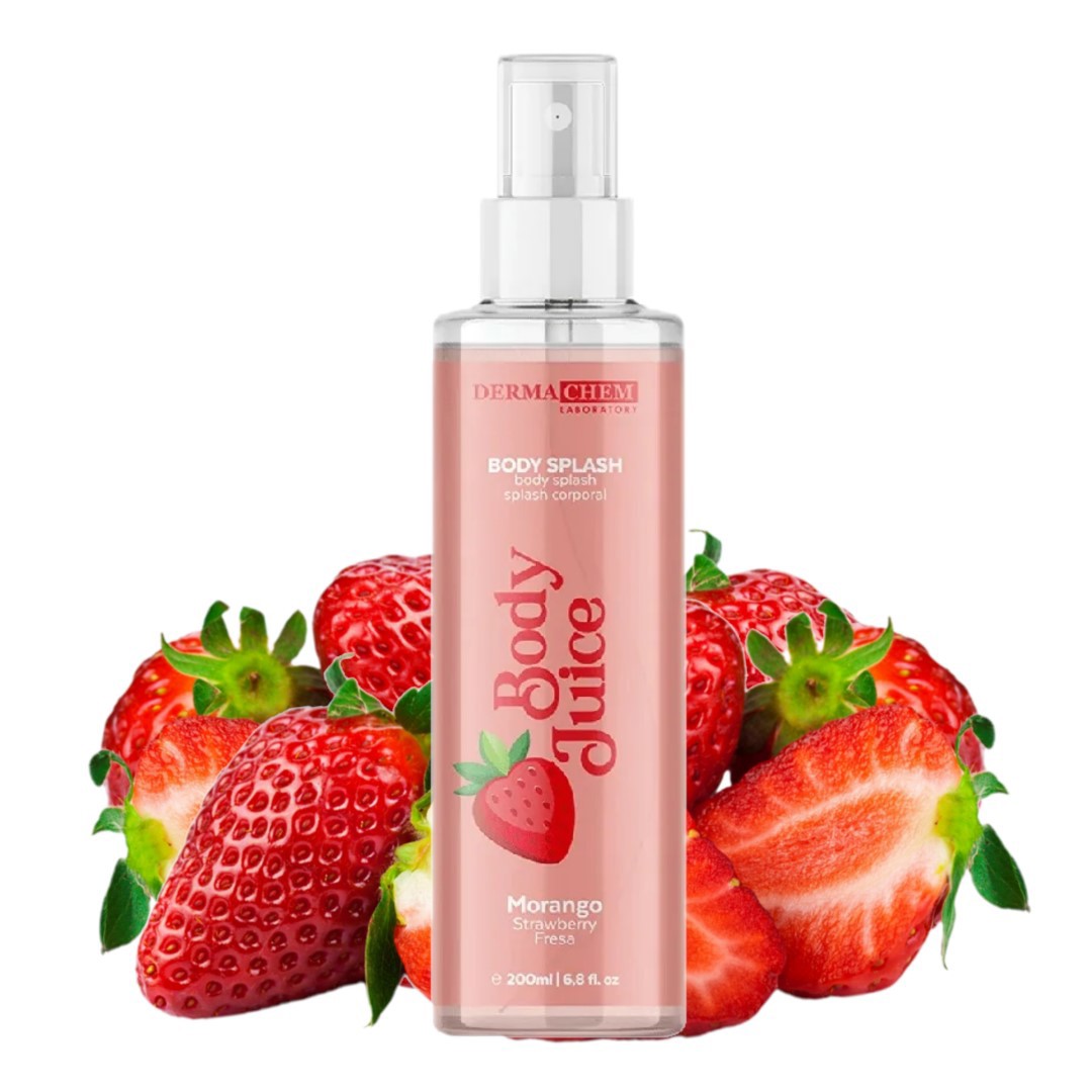 Dermachem - Body Splash Morango - 12 Und - Distribuidora JCF: Maquiagem ...