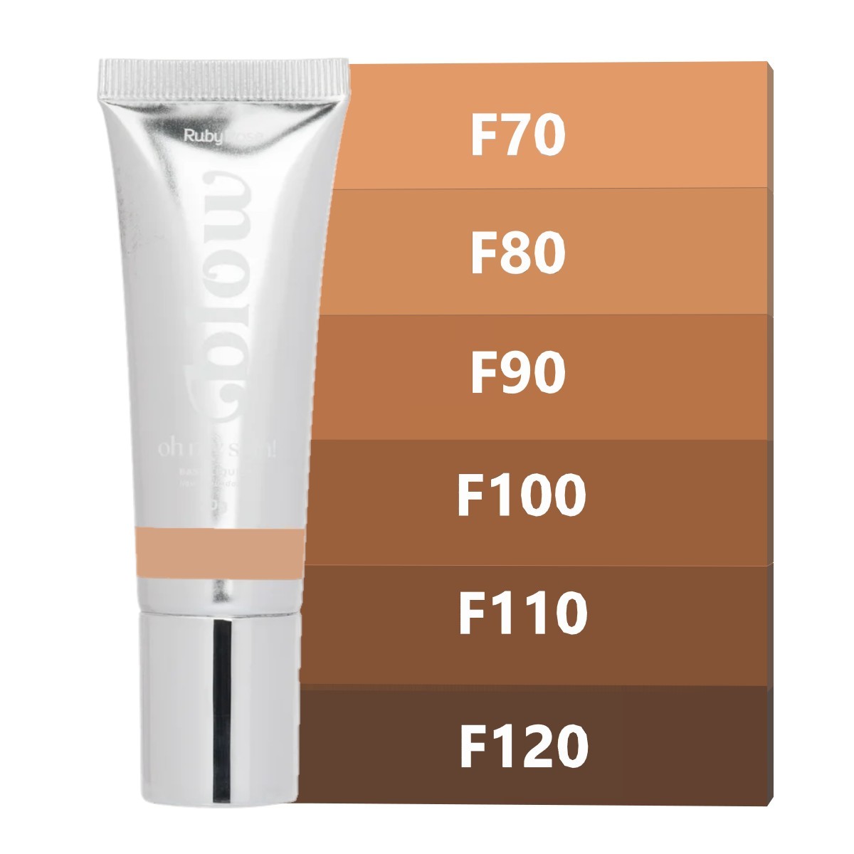 Ruby Rose - Base Blow Oh My Skin Tons Claros G2 - Box C/36 ...