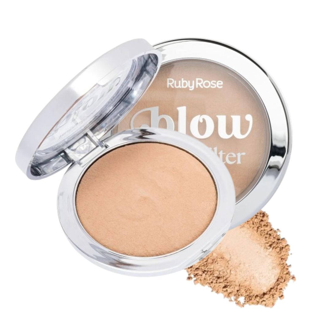 Pó Baked Filter Blow da Ruby Rose - Distribuidora JCF: Maquiagem e ...