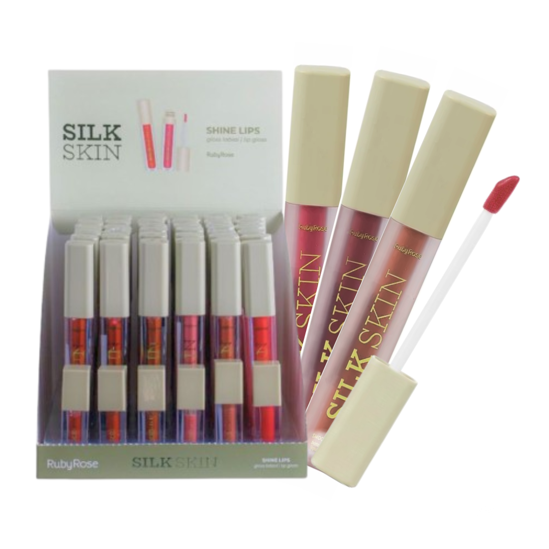 Ruby Rose - Lip Gloss Shine Lips Silk Shin HBL6404 - Distribuidora JCF ...