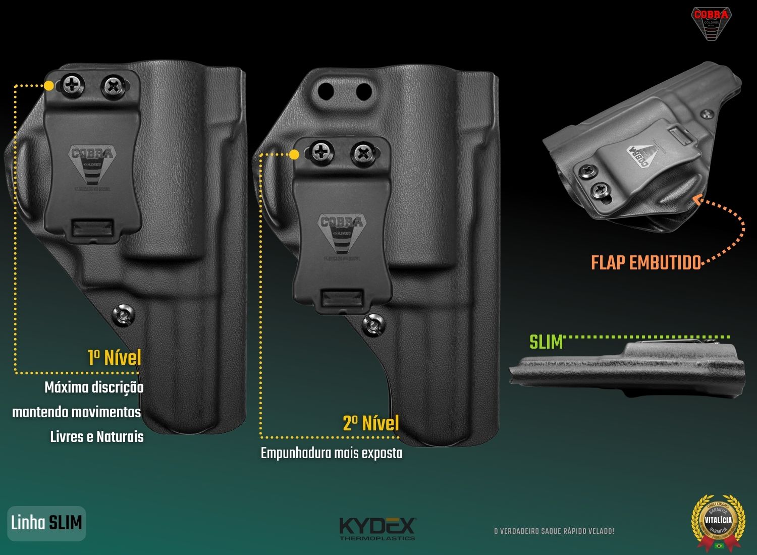 Coldre Revólver Taurus [RT86 TA] - [RT96 TA] - Velado - Saque Rápido ...